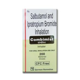 Combimist 100 Mcg + 20 Mcg Inhaler | Salbutamol pratropium
