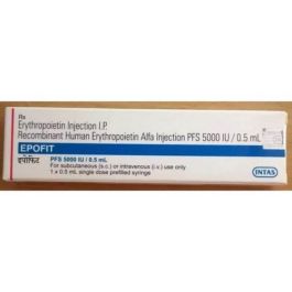 Epofit 5000 IU 1 ml Injection | Epoetin Alfa | Procrit | Precautions