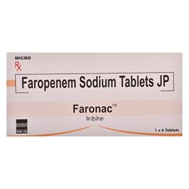 Faronac Tablet | Antibiotic | Faropenem | Price | Benefits