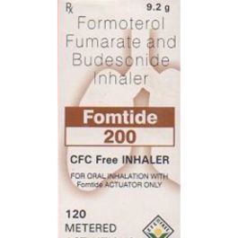 Fomtide 200 Inhaler | Formoterol + Budesonide | Pulmicort Turbohaler
