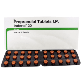 Inderal 20 mg Tablet | Prevent Mirgraine | Decrease Anxiety