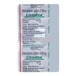 Livodox 500 Mg Tablet | Metadoxine | Side Effects | Dosage