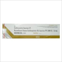 Renocel 2000 IU Injection | Epoetin Alfa | Procrit