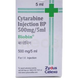 Biobin 500 Mg Injection | Cytarabine | Biobin | It's Side Effects