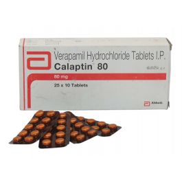 Calaptin 80 Mg | Verapamil | Calan | It's Uses | Side Effects