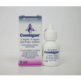 Combigan Eye Drop 5ml | Brimonidine+Timolol | Dosage