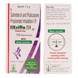 Esiflo HFA Transhaler | Salmeterol + Fluticasone Propionate | Serevent