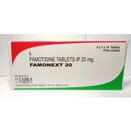 Famonext 20 Tablet | Benefits | Uses | Side Effects | Buy