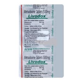 Livodox 500 Mg Tablet | Metadoxine | Side Effects | Dosage