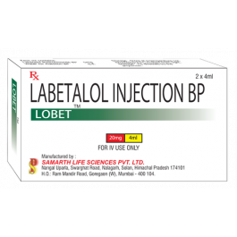 Lobet 20 Mg Injection | Labetalol | Normodyne | Dosage