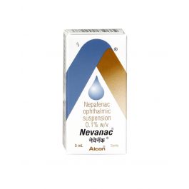 Nevanac Eye Drop 5 ml | Nepafenac Opthalmic solution | It's Dosage