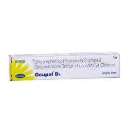 Ocupol DX 5 gm | Chloramphenicol + Dexamethasone + Polymyxin