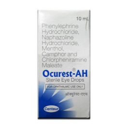 Ocurest 10 ml | Phenylephrine Naphazoline Menthol Camphor | Comfort