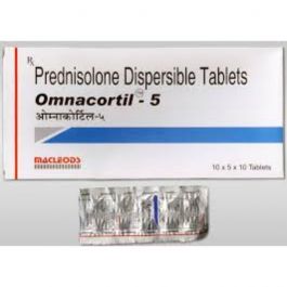 Omnacortil 5 Mg Tablet | Prednisolone | Ocu-Pred | Dosage | Precaution