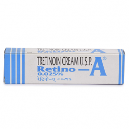 Retino A Cream 0.025 (20 gm) | Tretinoin | Retin A | It's Uses