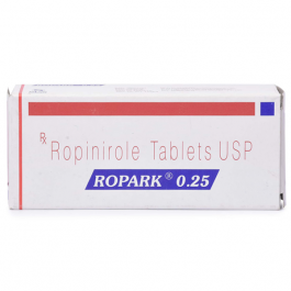 Ropark 0.25 Mg | Ropinirole | Requip | It's Dosage | Precaution