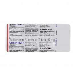 Solikem 10 Tablet | Solifenacin | Vesicare | It's Uses | Side Effects