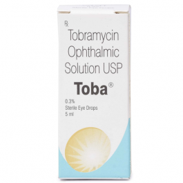 Toba Eye Drop 0.3% (5 ml) | Tobramycin | Tobran | It's Uses