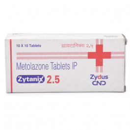 Zytanix 2.5 Mg | Metolazone | Zaroxolyn | It's Side Effects | Dosage