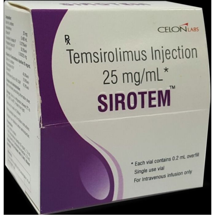 Sirotem 25 Mg/ml Injection | Temsirolimus | Torisel | It's Uses