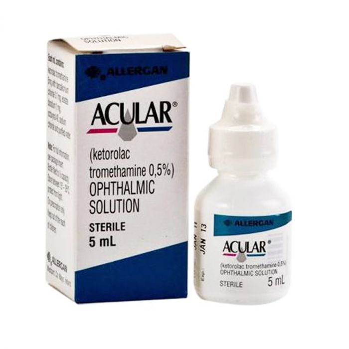 Acular 0.5% 5 ml | Ketorolac Tromethamine | Toradol | It's Uses