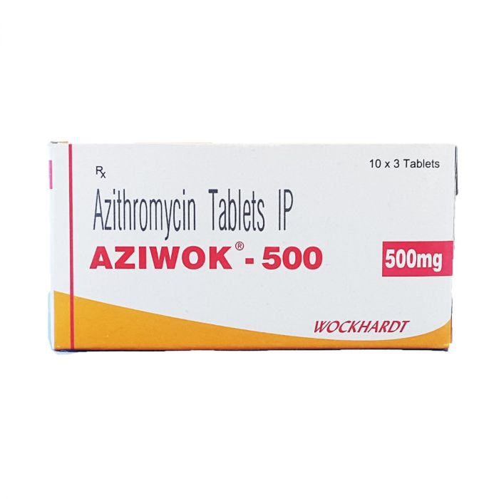 Aziwok 500 Tablet | Price | Uses | Antibiotic | Benefits