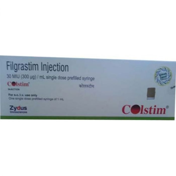 Colstim 300 Mcg Prefilled Syringe | Filgrastim | Neupogen