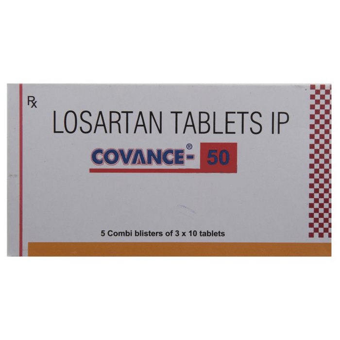 Covance 50 Tablet | Compostion | Uses | Side Effects | View