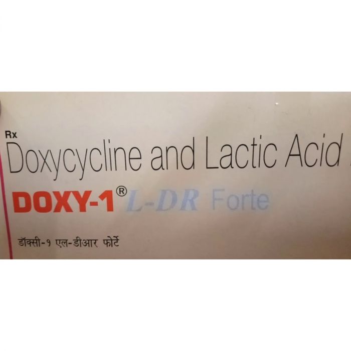 Doxy 1 L Dr Forte Capsule Doxycycline 100mg Lactic Acid 5