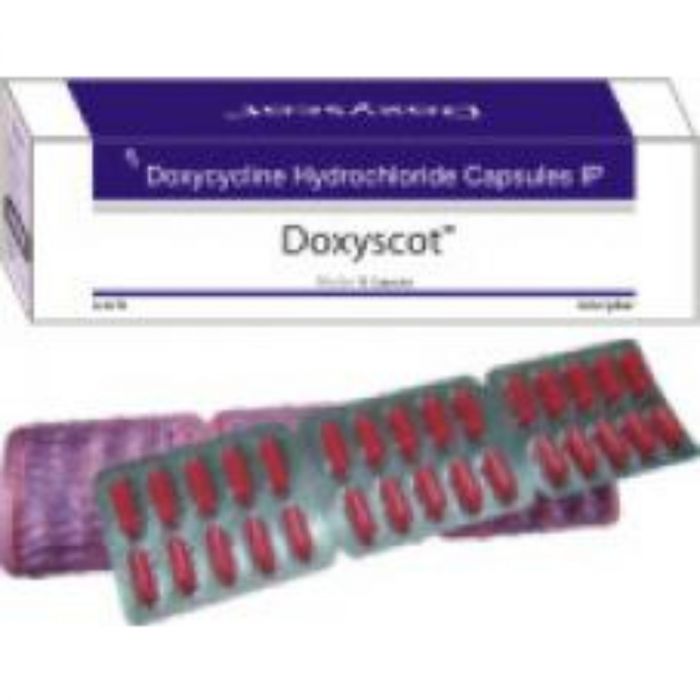 Doxyscot 100 Mg Capsule | Doxycycline | Doxycycline | It's Uses
