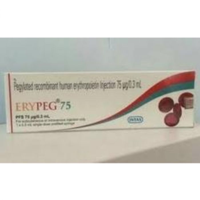 Erypeg 75 mcg 0.3ml Injection | Recombinant Human Erythropoietin Alfa