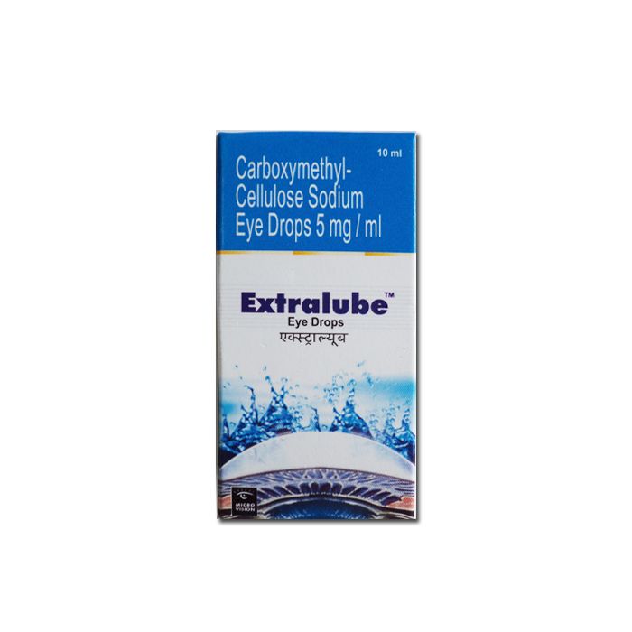 Extralube Eye Drop 10 ml | Carboxymethylcellulose Sodium