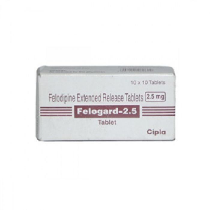 Felogard 2.5 Mg Tablet ER | Felodipine | Plendil | It's Dosage
