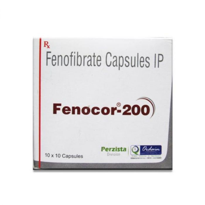Fenocor 200 Capsule | Fenofibrate | Tricor | It's Uses | Side Effects