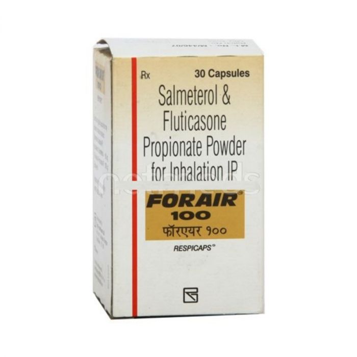ForAir 100 Respicap | Salmeterol + Fluticasone Propionate | Serevent