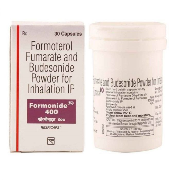 Formonide Forte 12 Mcg + 400 Mcg Inhaler | Formoterol + Budesonide