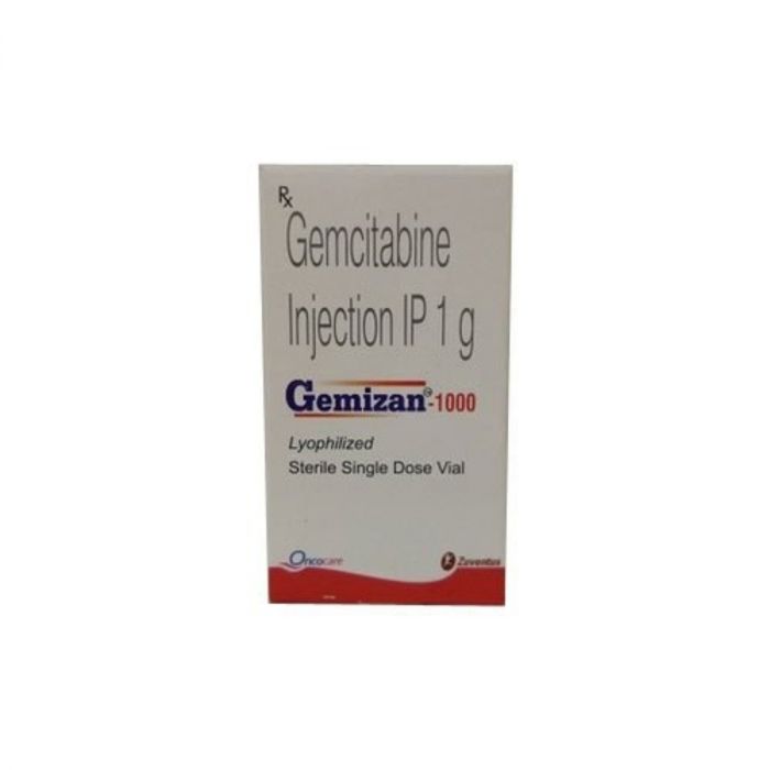 Gemizan 1 gm Injection | Gemcitabine | Gemzar | Drug