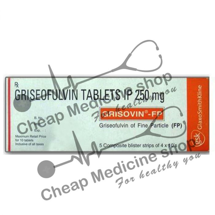 Grisovin-FP 500 Mg Tablet | Griseofulvin | Fulvicin | It's Uses