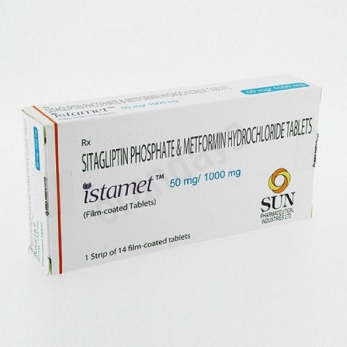 Istamet 50 Mg/1000 Mg Tablet | Sitagliptin+ Metformin | Janumet | Uses