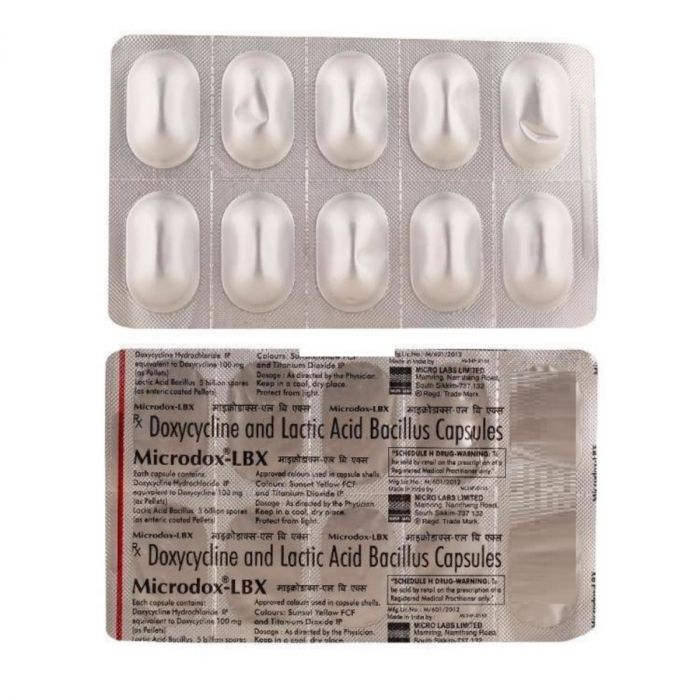 Microdox-LBX Capsule | Lactic Acid 5 Billion Spores