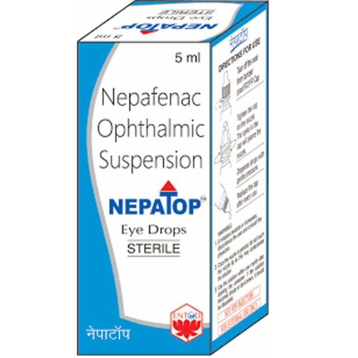 Nepatop 5 ml | Nepafenac | Floxin | It's Side Effects | Dosage