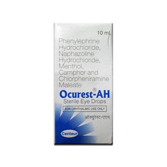 Ocurest 10 ml | Phenylephrine Naphazoline Menthol Camphor | Comfort