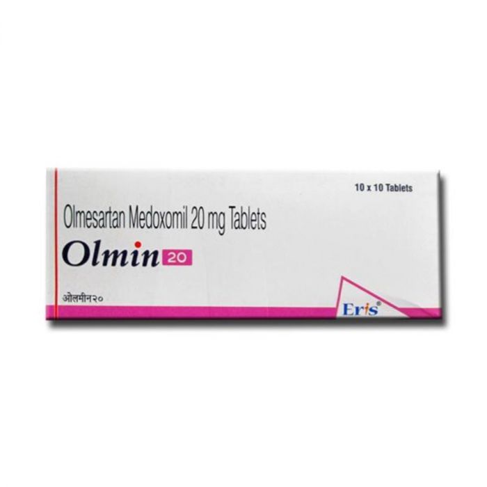 Olmin 20 Tablet | Olmesartan Medoximil | Benicar | Uses