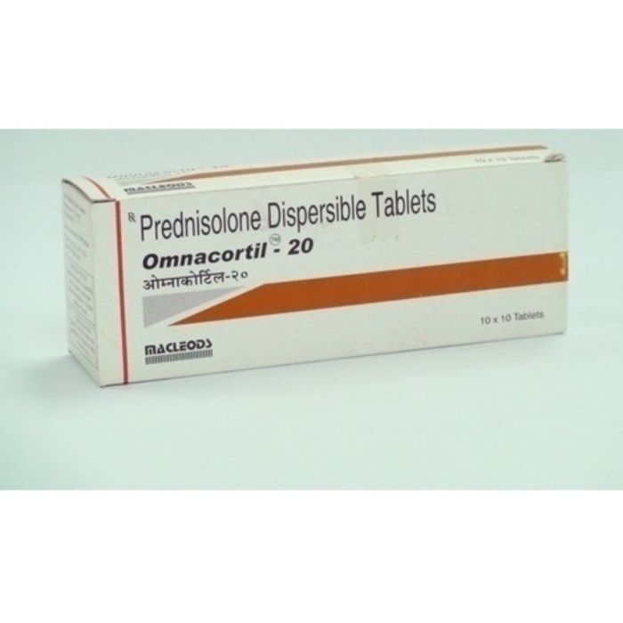 Omnacortil 20 Mg Tablet | Prednisolone | Ocu-Pred | It's Side Effects