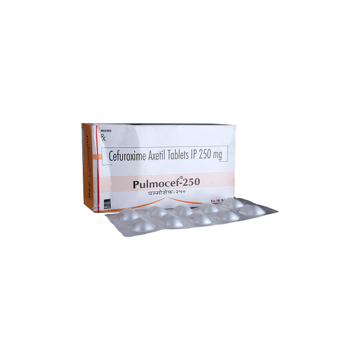Pulmocef 250 Tablet | Benefits | Dosage | Side Effects | Buy