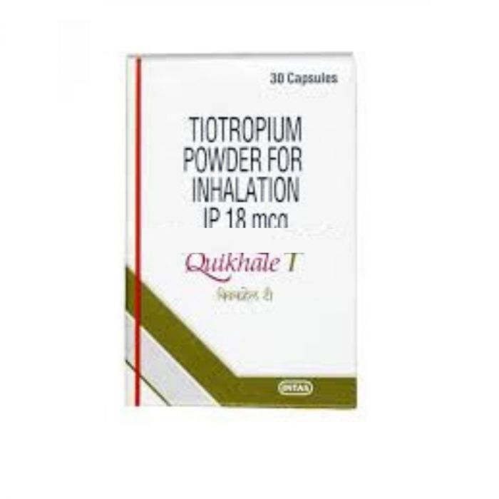 Quikhale T 18 Mcg Capsule | Tiotropium | Spiriva | Dosage | Precaution