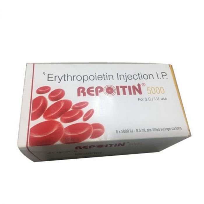 Repoitin 5000 IU Injection 1 ml | Epoetin Alfa | Procrit
