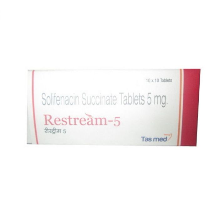 Restream 5 Tablet | Solifenacin | Vesicare | It's Dosage | Precaution