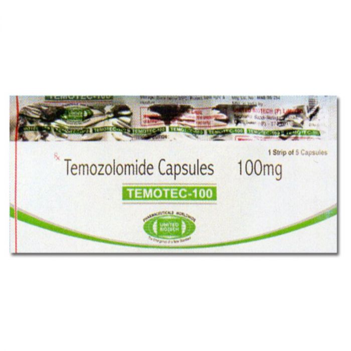 Temotec 100 mg Capsule | Temozolamide | TemCad | It's Uses