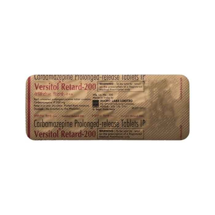 Versitol Retard 200 Tablet PR | Benefits | Side Effects